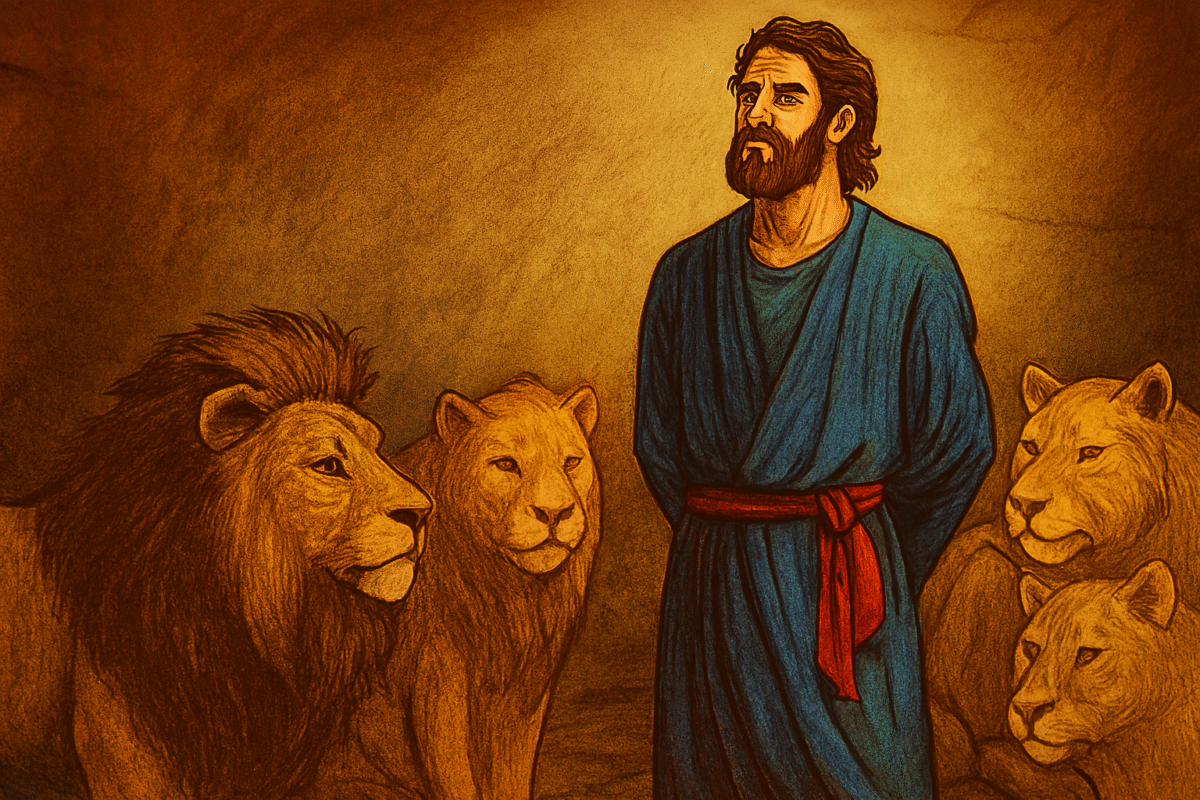 Estudo Biblíco: Daniel: 6 -Daniel na Cova dos Leões